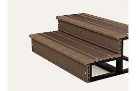 Ступени из ДПК для крыльца и лестниц купить в Москве по цене производителя